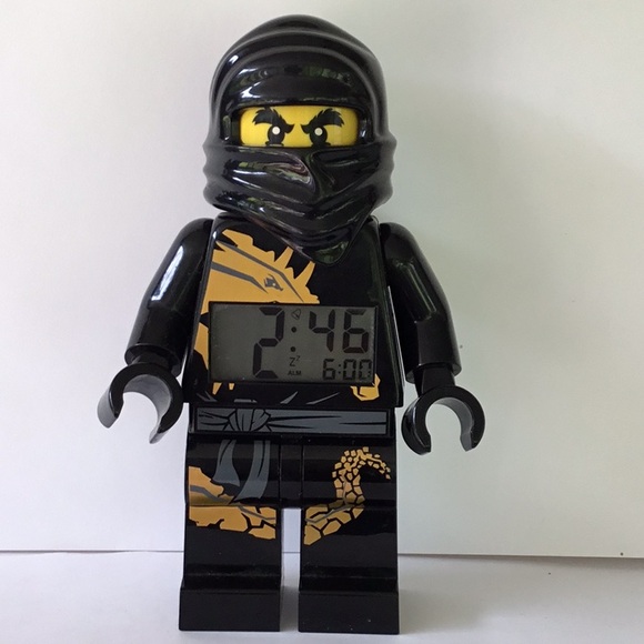 Lego | Toys | Lego Black Ninjago Alarm Clock | Poshmark